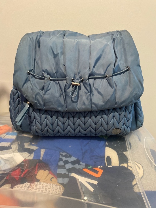 Happ Brand | Bags | Happ Brand Diaper Bag In Ash Blue | Poshmark